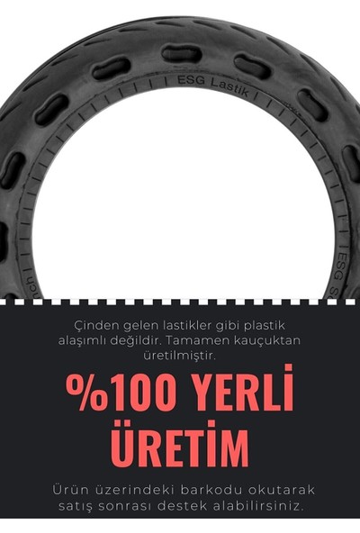 ESG E Scooter Garaj Xiaomi Citycoco Elektrikli Scooter Dolgu Lastik