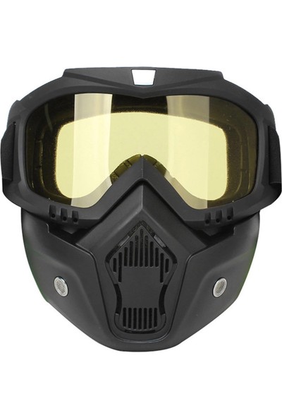 KKmoon Mortorcycle Yüz Maskesi Açık Yüz Kask Motokros Göz (Yurt Dışından) KKmoon Mortorcycle Yüz Maskesi Açık Yüz Kask Motokros Göz (Yurt Dışından)