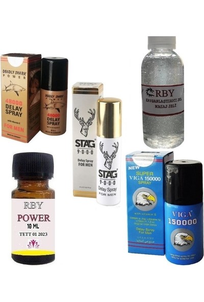 3 Kutu Gecıktirici prey + Jel + Power Damla 3 Kutu Gecıktirici prey + Jel + Power Damla