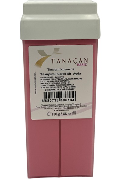Kartuş Sir Ağda 100ML - Titanyum Kartuş Sir Ağda 100ML - Titanyum