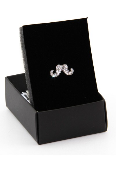 Zaim Aksesuar Taşlı Bıyık Broş Zaim Aksesuar Taşlı Bıyık Broş