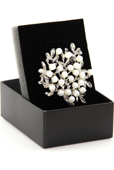 Zaim Aksesuar Taşlı Ağaç Broşu Zaim Aksesuar Taşlı Ağaç Broşu