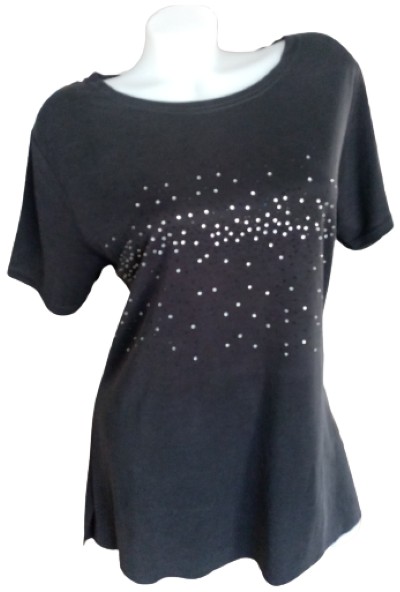 Butik 2020 BK Kadın Taş Detaylı Bluz