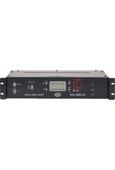 West Sound Tks 209 R USB (Rack Tipi) USB Girişli Akıllı Okul Saati