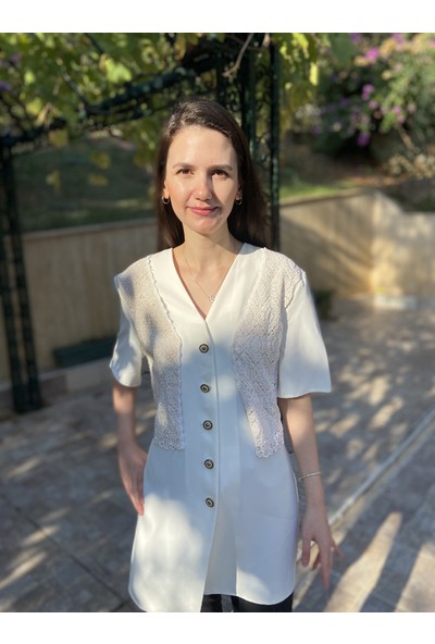 Bycisle Miram Dantelli Gömlek
