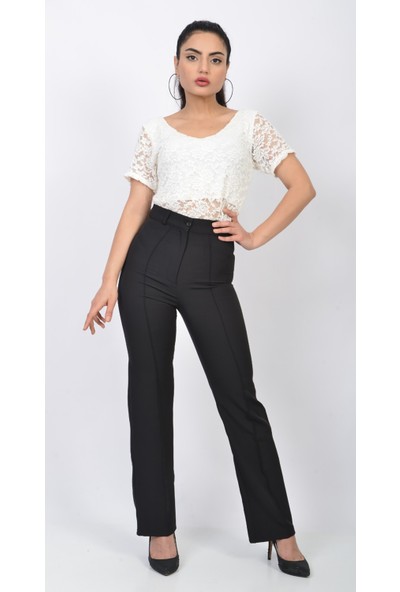Soralline Bayan Pantolon 1698 Siyah