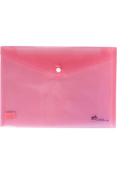 Umix A4 Çıtçıtlı Şeffaf Dosya Pembe 12 Adet Umix A4 Çıtçıtlı Şeffaf Dosya Pembe 12 Adet