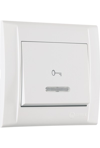 Makel Defne Beyaz Işıklı Kapı Otomatiği