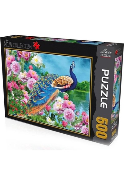 LC7212 Laço Tavus Kuşu 500 Parça Puzzle LC7212 Laço Tavus Kuşu 500 Parça Puzzle