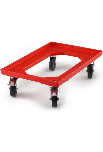 Alpinplast Taşıma Arabası (2 Teker Frenli) Kırmızı Alpinplast Taşıma Arabası (2 Teker Frenli) Kırmızı