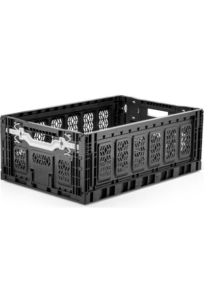 Alpinplast Pro Box Katlanır Kilitli Kasa Siyah (60 x 40 x 23 Cm) Alpinplast Pro Box Katlanır Kilitli Kasa Siyah (60 x 40 x 23 Cm)