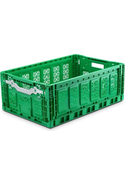 Alpinplast Pro Box Katlanır Kilitli Kasa Yeşil (60 x 40 x 23 Cm) Alpinplast Pro Box Katlanır Kilitli Kasa Yeşil (60 x 40 x 23 Cm)