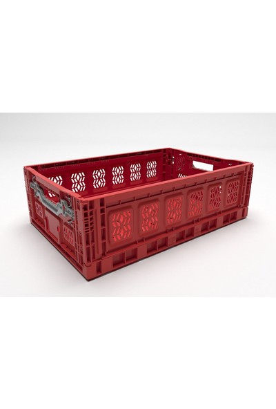 Alpinplast Pro Box Katlanır Kilitli Kasa Kırmızı (60 x 40 x 18 Cm) Alpinplast Pro Box Katlanır Kilitli Kasa Kırmızı (60 x 40 x 18 Cm)