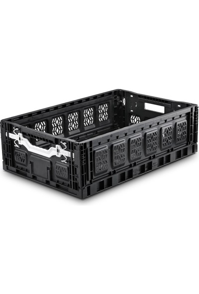 Alpinplast Pro Box Katlanır Kilitli Kasa Siyah (60 x 40 x 18 Cm) Alpinplast Pro Box Katlanır Kilitli Kasa Siyah (60 x 40 x 18 Cm)