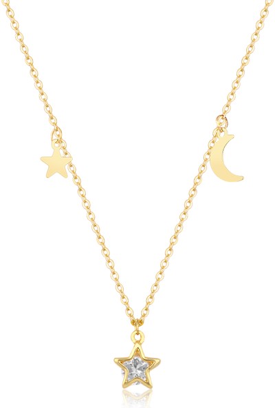 Royal Club De Polo Barcelona Kadın Altın Kolye RPJE001101