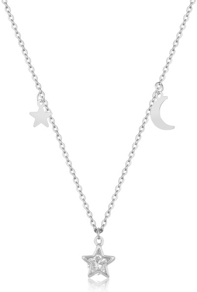 Royal Club De Polo Barcelona Kadın Gümüş Kolye RPJE001201