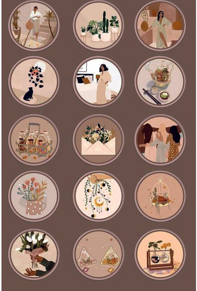 Tellgraf Soft Yuvarlak Sticker (4x4 cm 30 Adet) Tellgraf Soft Yuvarlak Sticker (4x4 cm 30 Adet)