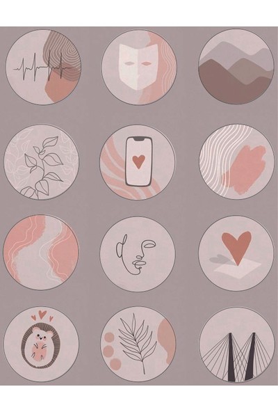 Tellgraf Soft Yuvarlak Sticker (4x4 cm 24 Adet) Tellgraf Soft Yuvarlak Sticker (4x4 cm 24 Adet)