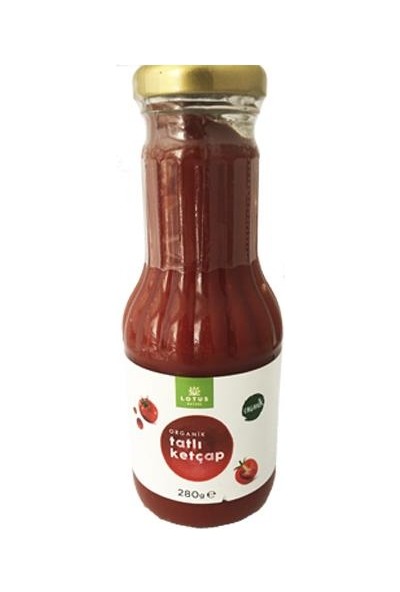 Lotus Natura Organik Tatlı Ketçap 280 gr Lotus Natura Organik Tatlı Ketçap 280 gr