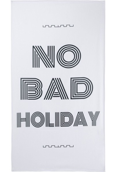 80X150 Plaj Havlusu Happy Holiday