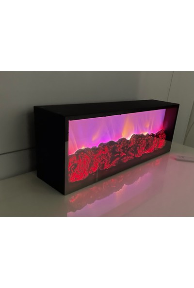 Elektrikli Dekoratif Şömine