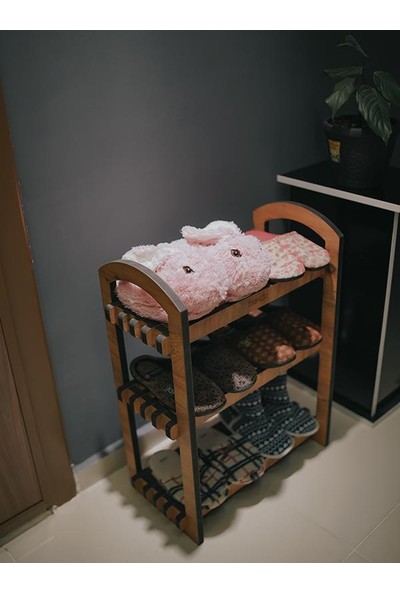 Bangu Ahşap Portatif Raflı Ayakkabı Dolabı Bahçe Balkon Kapı Önü Bangu Ahşap Portatif Raflı Ayakkabı Dolabı Bahçe Balkon Kapı Önü