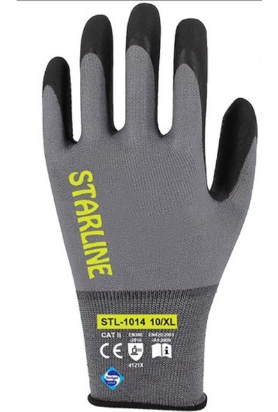 Starline STL-1014 Köpük Nitril Puanlı Eldiven No:7 Starline STL-1014 Köpük Nitril Puanlı Eldiven No:7