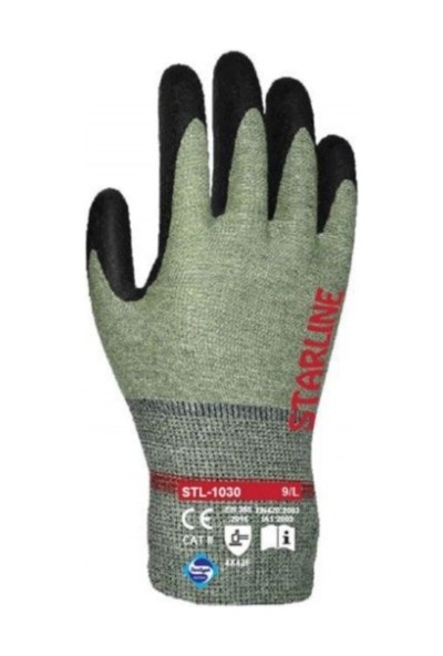 Starline STL-1030 Kesilmeye Dirençli Nitril Eldiven No:8 Starline STL-1030 Kesilmeye Dirençli Nitril Eldiven No:8