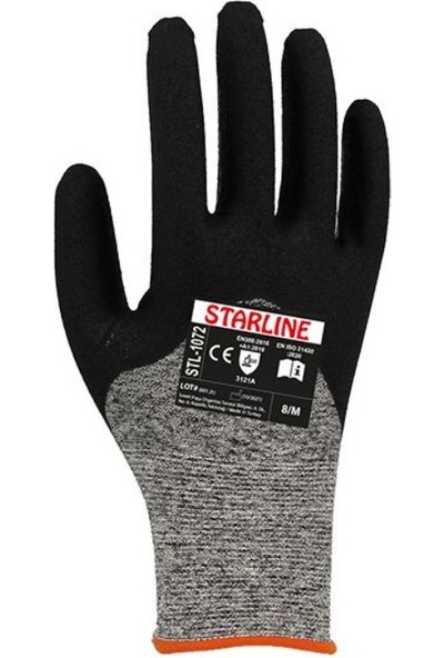 Starline STL-1072 Köpük Nitril Eldiven No:8 Starline STL-1072 Köpük Nitril Eldiven No:8