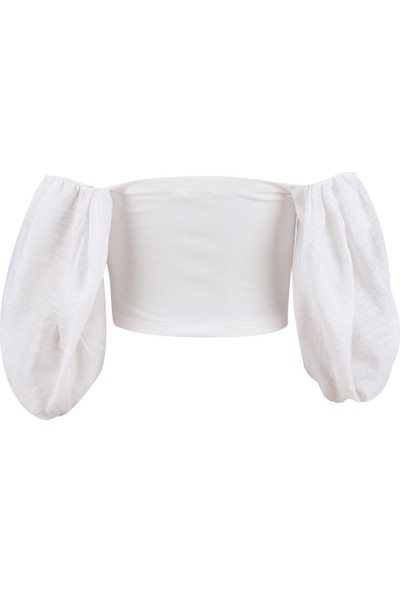 B&G Store Kız Çocuk Beyaz Bluz 22SSLL03618 B&G Store Kız Çocuk Beyaz Bluz 22SSLL03618