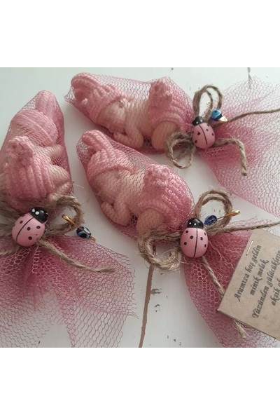 Biricikbebe 20 Adet Magnet Bebek Şekeri Mevlüt Şekeri Hediyelik Kokulu Taş B-01