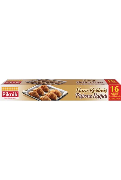 Piknik Pişirme Kağıdı Hazır Kesilmiş 16 Adet Piknik Pişirme Kağıdı Hazır Kesilmiş 16 Adet