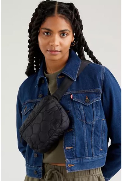 Levi's Levı´s® Kadın Siyah Banana Bel Çantası Slıng D5471-0004 Levi's Levı´s® Kadın Siyah Banana Bel Çantası Slıng D5471-0004