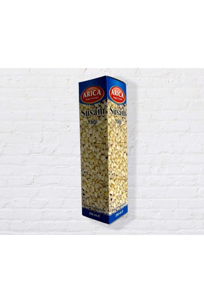 Arıca Soğuk Sıkım Susam Yağı 250 ml Arıca Soğuk Sıkım Susam Yağı 250 ml