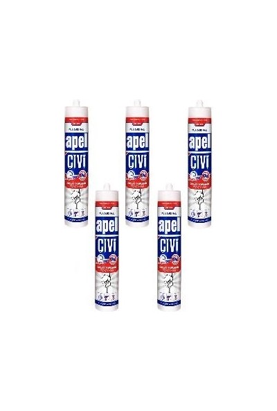 Apel MK300 Poliüretan Sıvı Çivi - 390G - 5'li Apel MK300 Poliüretan Sıvı Çivi - 390G - 5'li