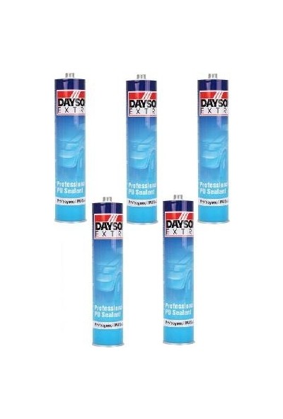 Dayson Extra Pu Mastik 280ML - Siyah - 5'li Dayson Extra Pu Mastik 280ML - Siyah - 5'li