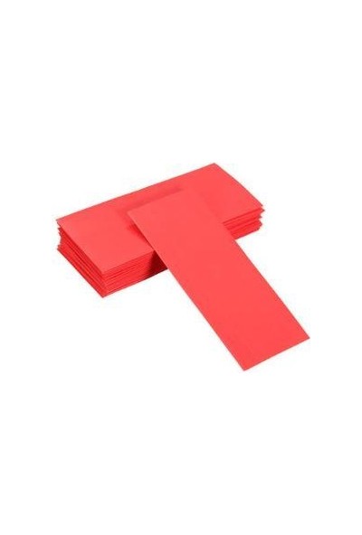 Elektronikport 18650 Tekli Batarya Shrink 30 x 70 mm 10'lu Kırmızı Elektronikport 18650 Tekli Batarya Shrink 30 x 70 mm 10'lu Kırmızı