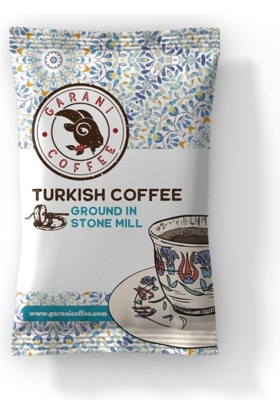 Garani Premium Taş Değirmen Öğütülmüş Türk Kahvesi 100 gr x 5
