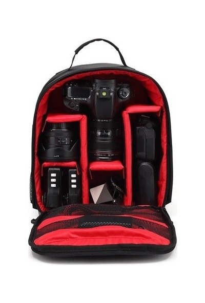 Dymax Canon Fotoğraf Makinesi Profesyonel Çift Askılı Sırt Çantası Dymax Canon Fotoğraf Makinesi Profesyonel Çift Askılı Sırt Çantası