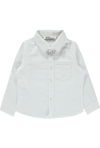 Civil Boys Erkek Çocuk Gömlek 2-5 Yaş Beyaz
