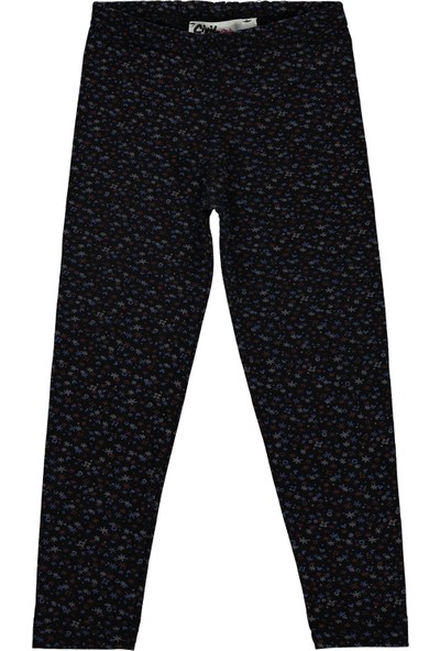 Civil Girls Kız Çocuk Tayt 6-9 Yaş Siyah