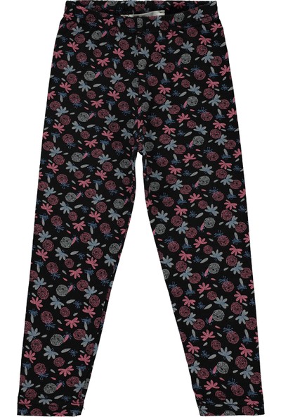 Civil Girls Kız Çocuk Tayt 6-9 Yaş Siyah