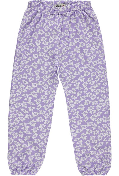 Civil Girls Kız Çocuk Pantolon 6-9 Yaş Mor