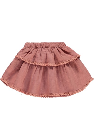 Civil Baby Kız Bebek Etek 6-18 Ay Gül Kurusu