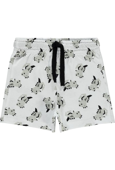 Civil Boys Erkek Çocuk Şort 2-5 Yaş Beyaz