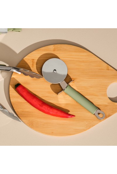 Karaca Lana Yeşil Pizza Dilimleyici