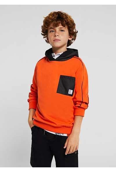 Mayoral Erkek Çocuk Kapişonlu Pullover 6403