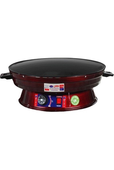 Yıldız Katmer Emaye Saç 55 cm Lpg Uyumlu Katmer Sacı Yıldız Yıldız Katmer Emaye Saç 55 cm Lpg Uyumlu Katmer Sacı Yıldız