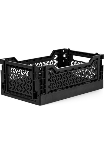 Alpinplast Katlanabilir Kasa Mini Box Siyah (27X17X11 Cm) Alpinplast Katlanabilir Kasa Mini Box Siyah (27X17X11 Cm)