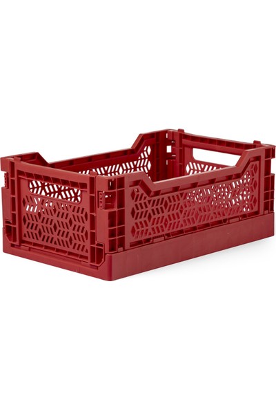 Alpinplast Katlanabilir Kasa Mini Box Kırmızı (27X17X11 Cm) Alpinplast Katlanabilir Kasa Mini Box Kırmızı (27X17X11 Cm)